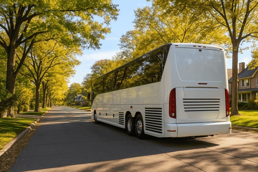Clearwater Construction Site Shuttles | Charter Bus Rental Clearwater